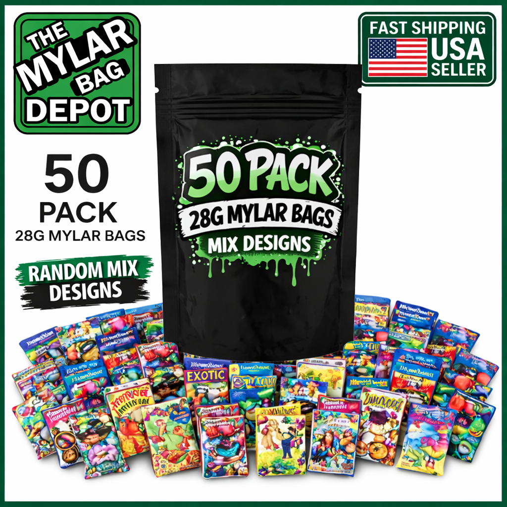 50 Pack Large (6” x 8”) Storage Organizer Bags - Walmart.com
