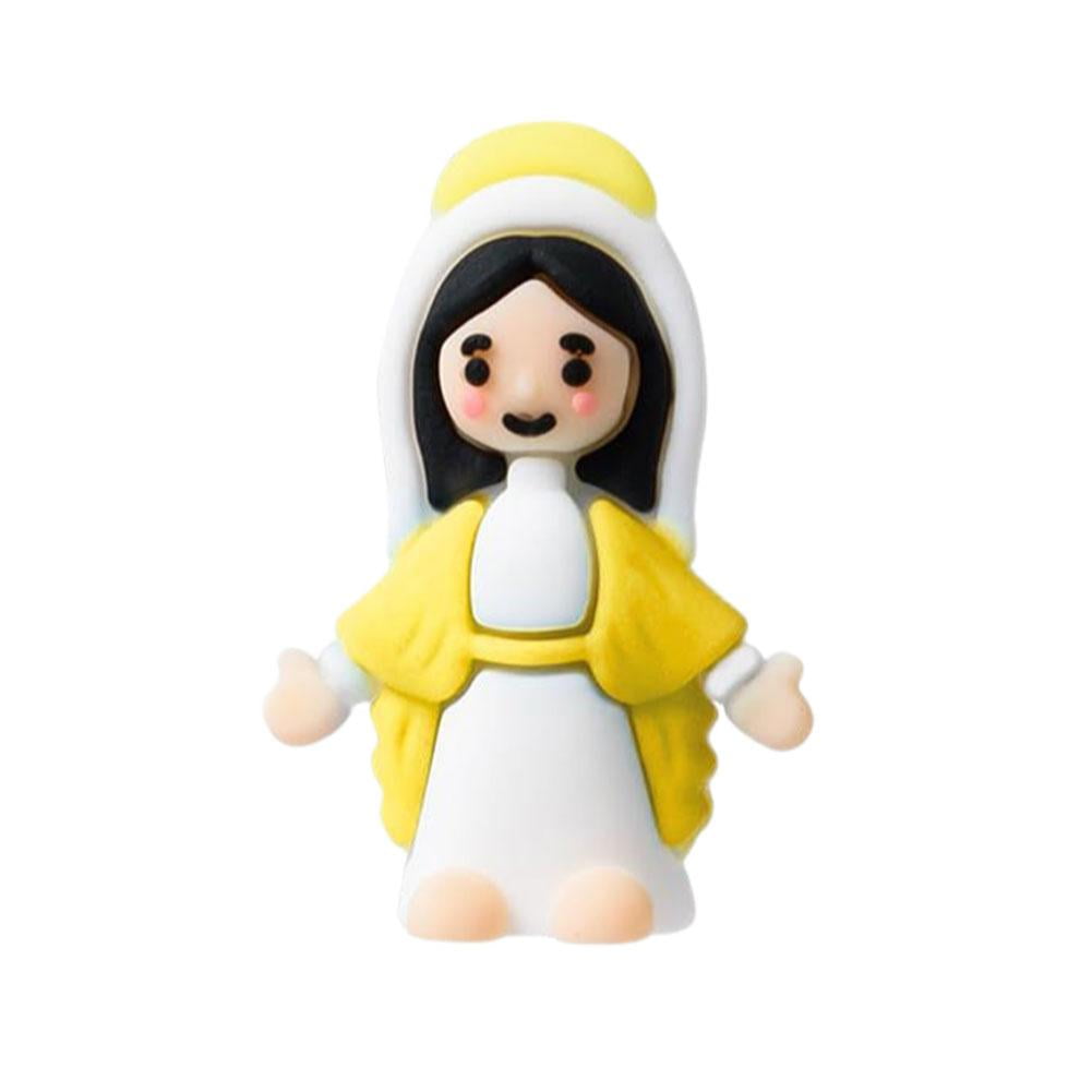 50 Pack Little Virgin Mary Figurines,Miniature Virgin Mary Doll to Hide ...