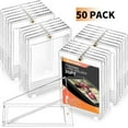 50 Pack Magnetic Trading Sports Card Holder 35PT for Collecting Cards ...