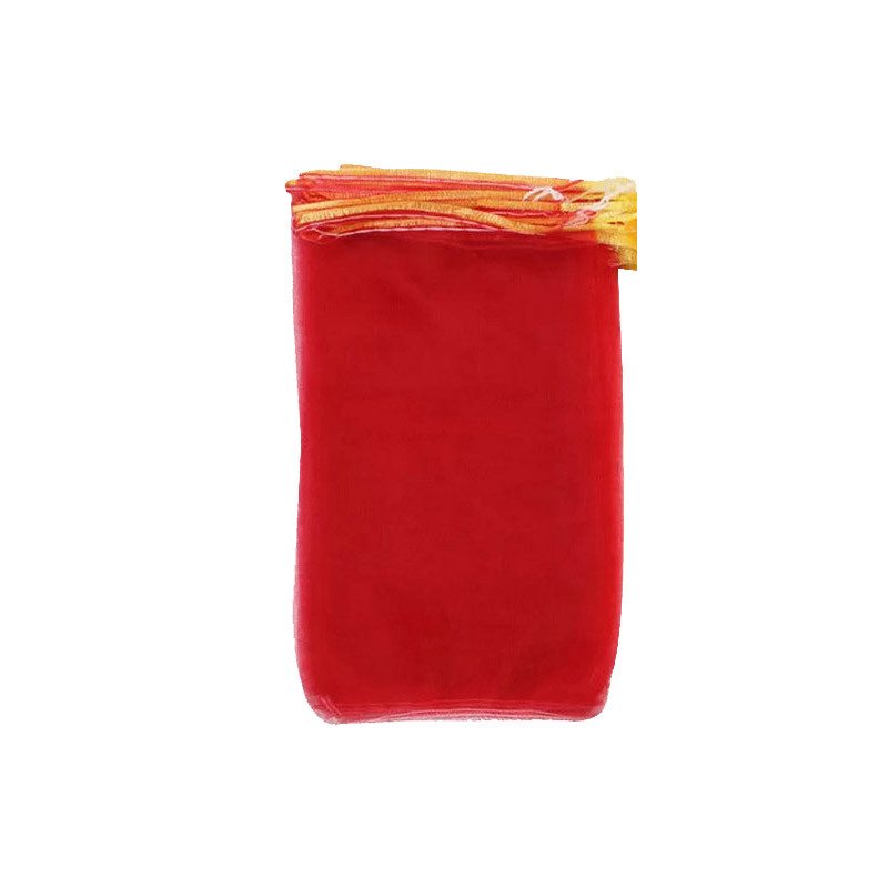 50 Pack Mesh Produce Bags - Red 20x40cm (8x16 Inch) - Reusable Washable ...