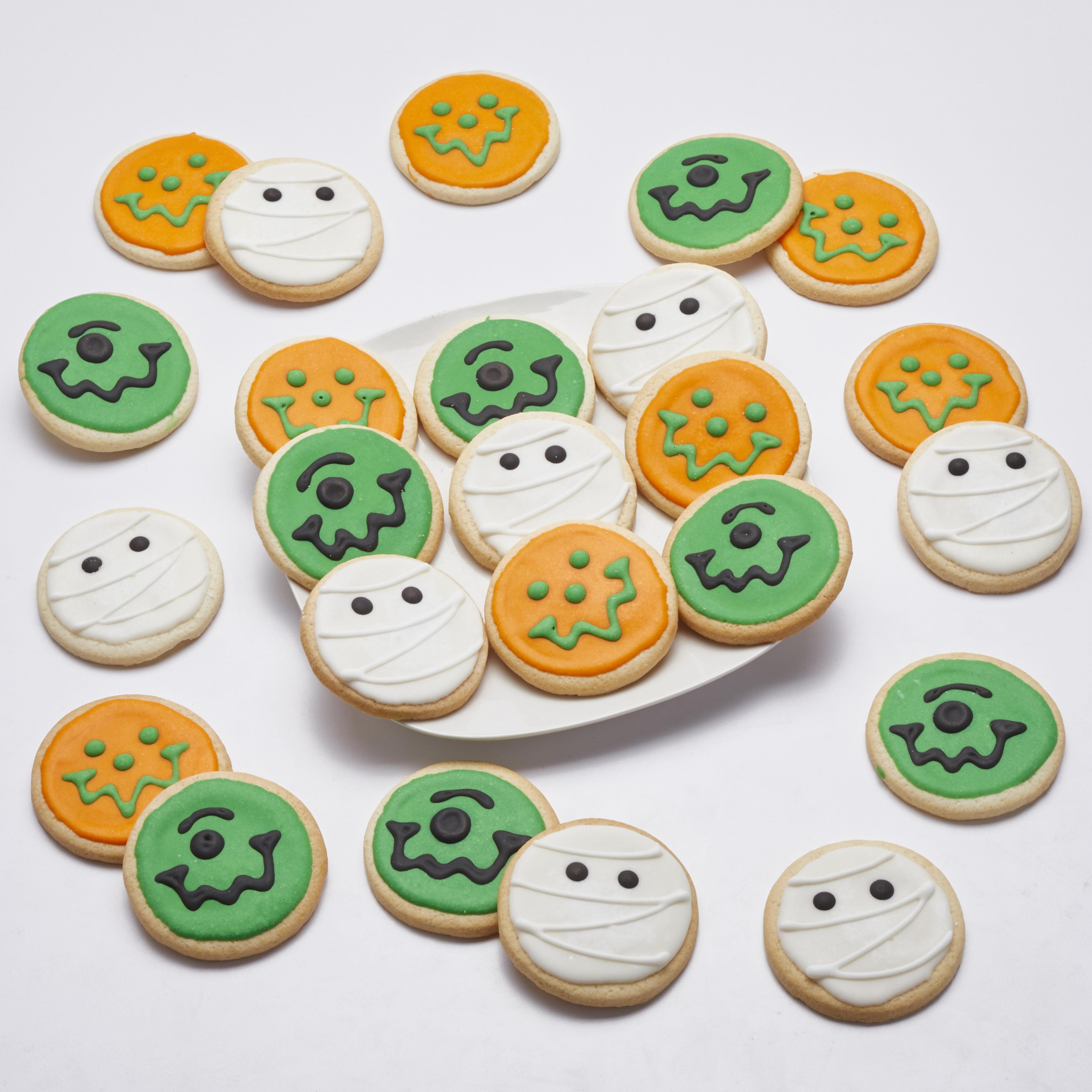 50 - Pack Mini Monster Mash Cookies - Nut Free Individually Wrapped by ...
