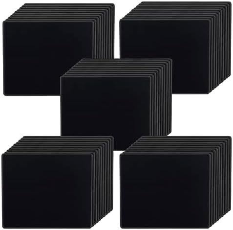 50 Pack Mouse Pad with Stitched Edges Non-Slip Rubber Base, Premium ...