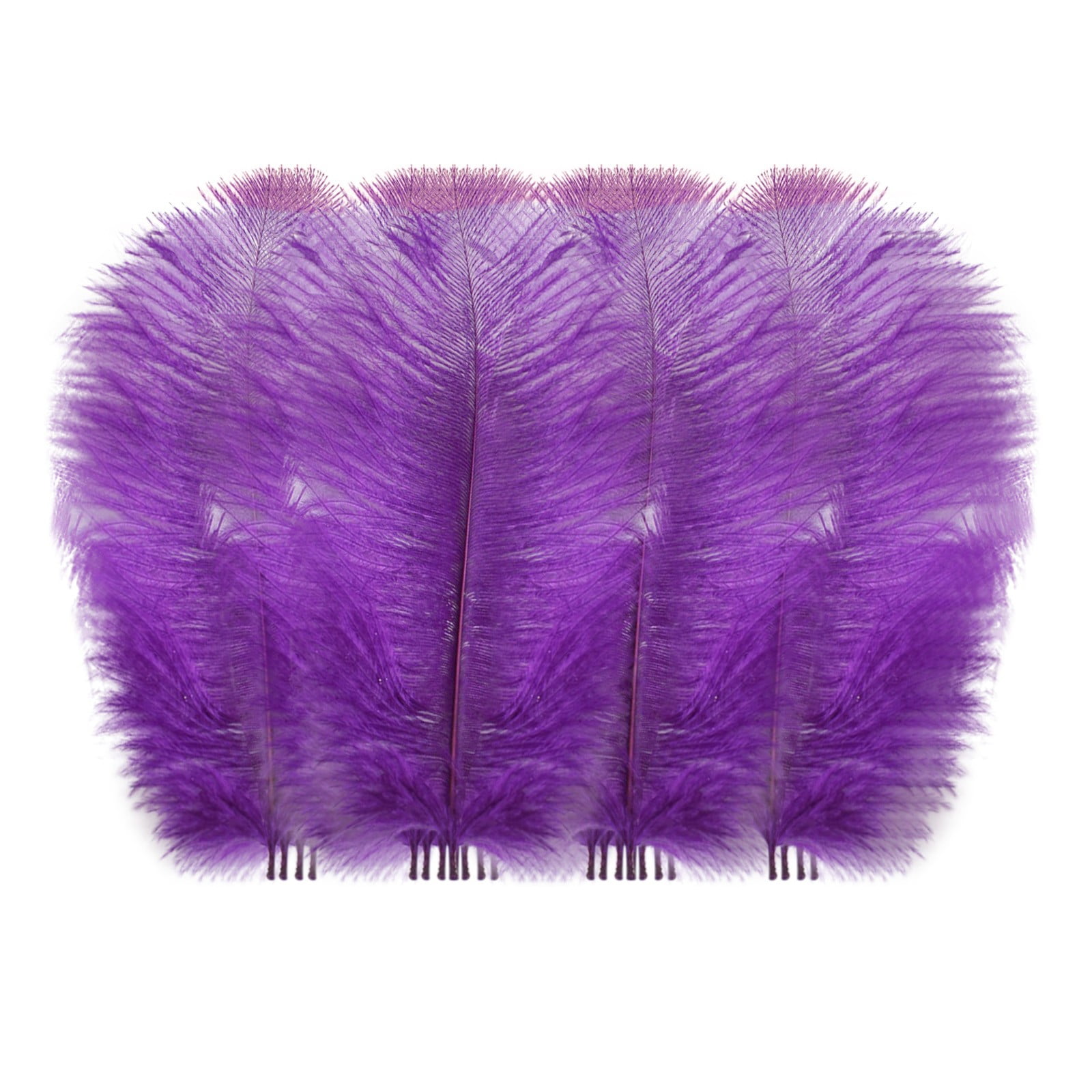 50-Pack Ostrich Feather Decor - Wedding Centerpiece Plumage for Diy ...