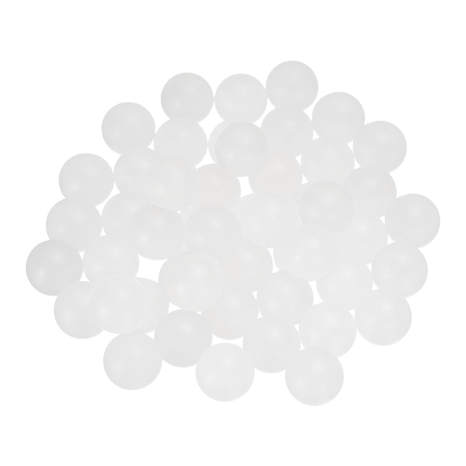50 Pack PP Plastic Bearing Balls 15mm Solid Plastic Balls G2 Precision ...