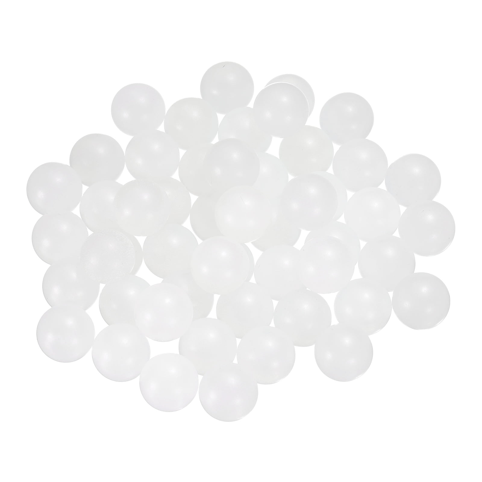 50 Pack PP Plastic Bearing Balls 5/8" Solid Plastic Balls G2 Precision ...