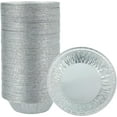 (50 Pack Pie Pans 5 inch,Mini Pie Tins HEAVY-DUTY Disposable Aluminum ...