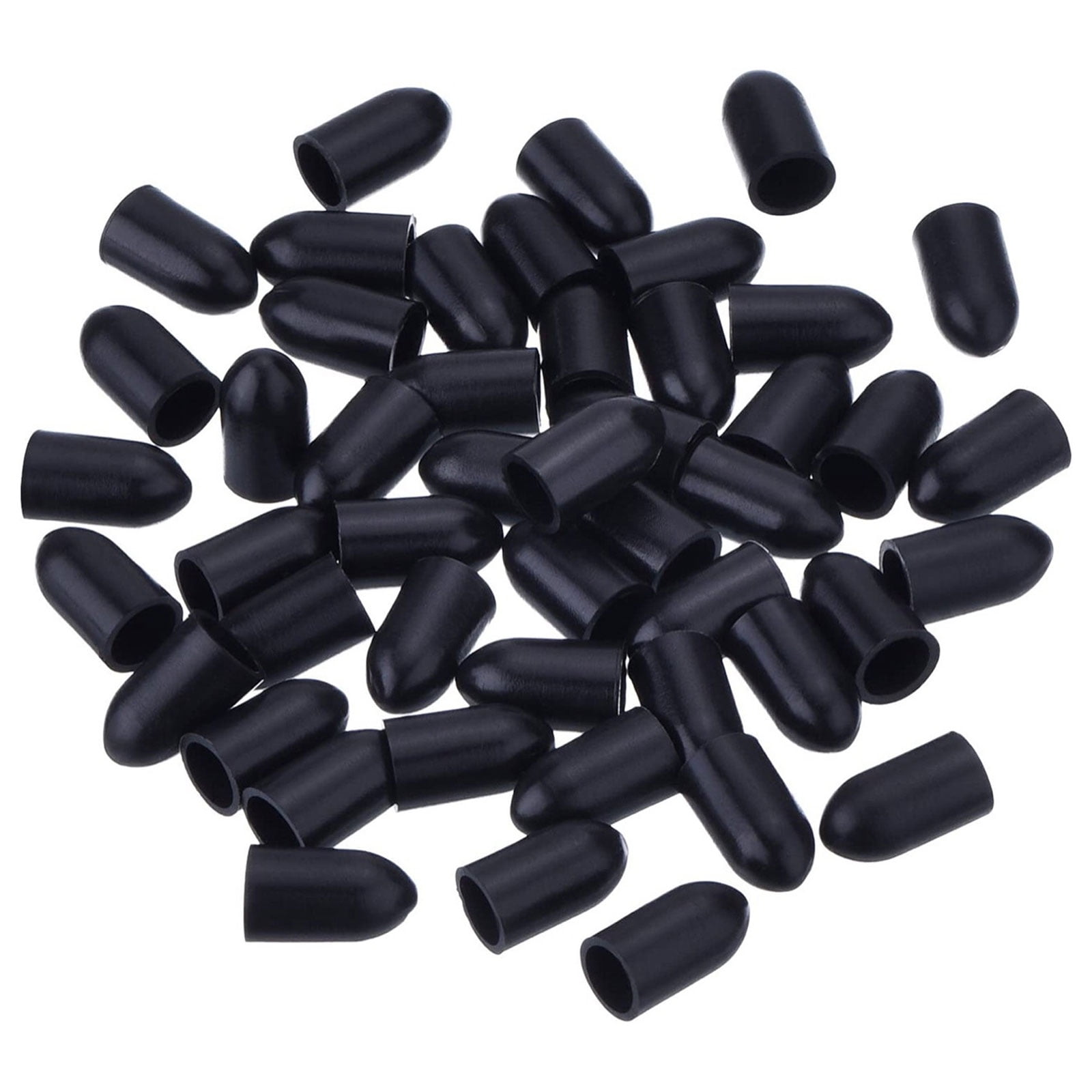 50 Pack Pourer Dust Caps Drinks Pourer Caps Beverage Dispenser Caps PVC ...