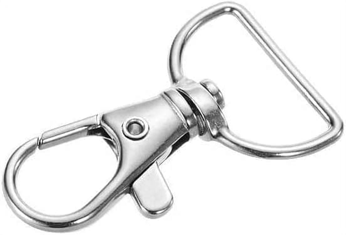 50 Pack Premium Metal Lobster Claw Clasps 360° Swivel Trigger Snap ...