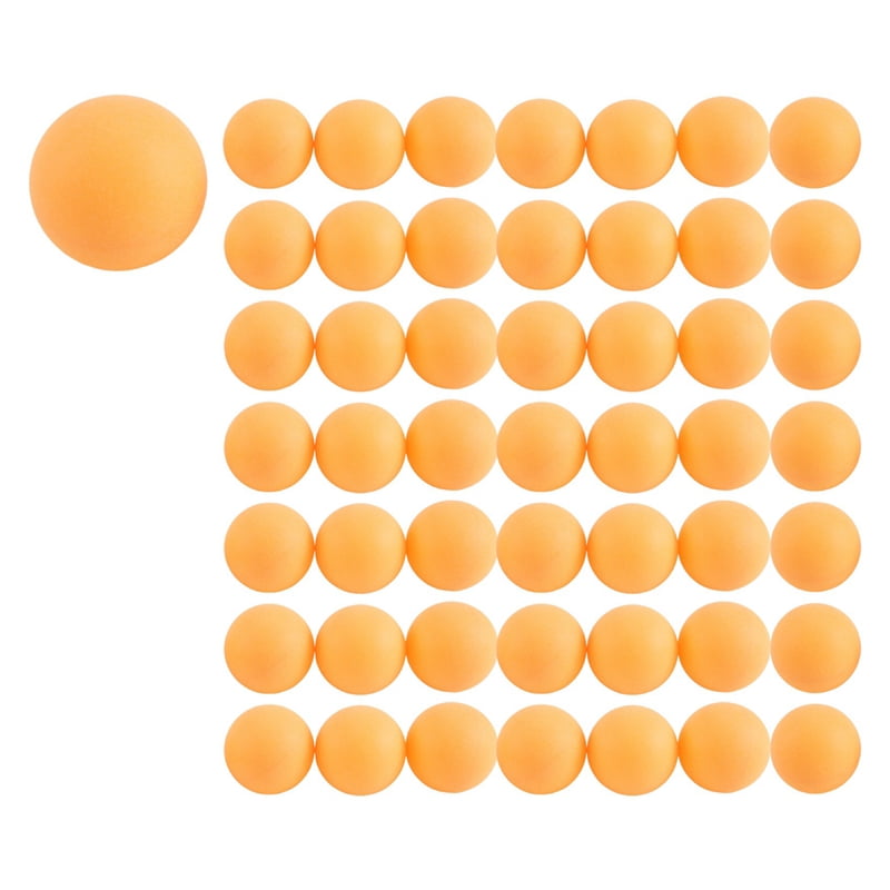 50- Pack Premium Ping Pong Balls Advanced Training Table Ball Seamless ...