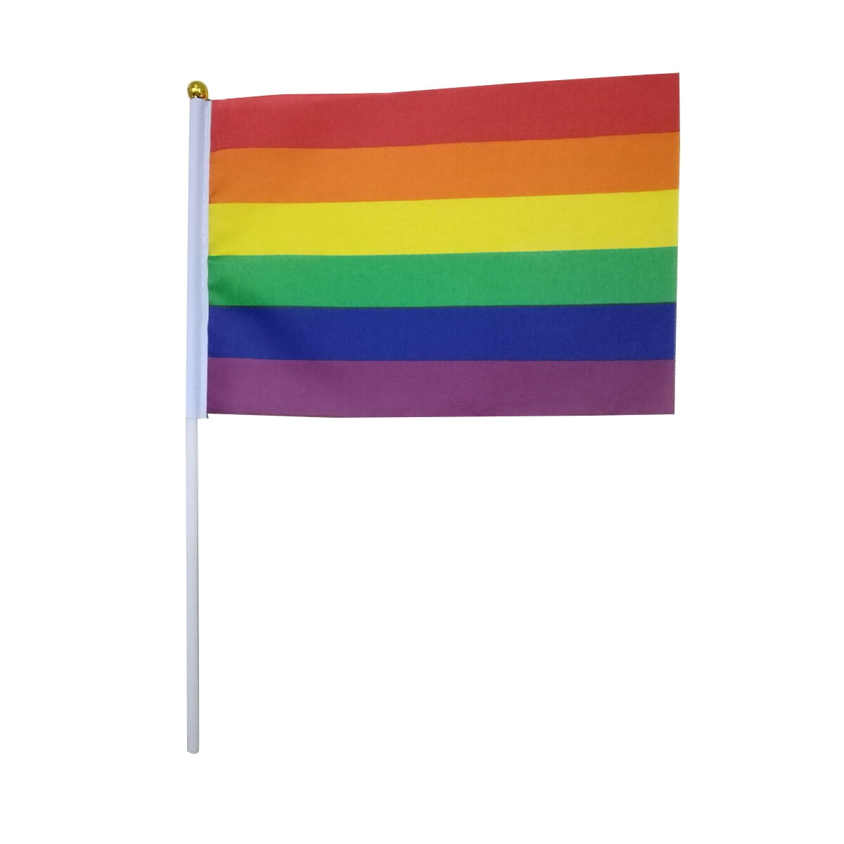PartyKindom Mini Pride Flags Party Supplies Polyester 50Set - Walmart.com