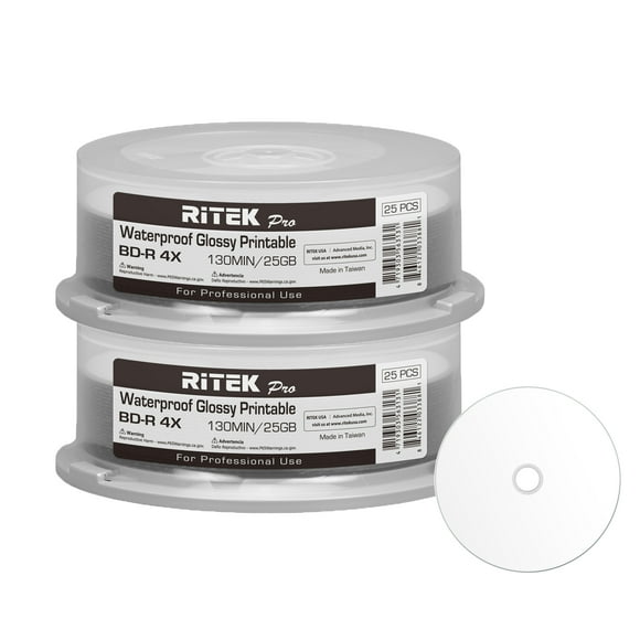 Blank BD-R Discs in Blank Media - Walmart.com
