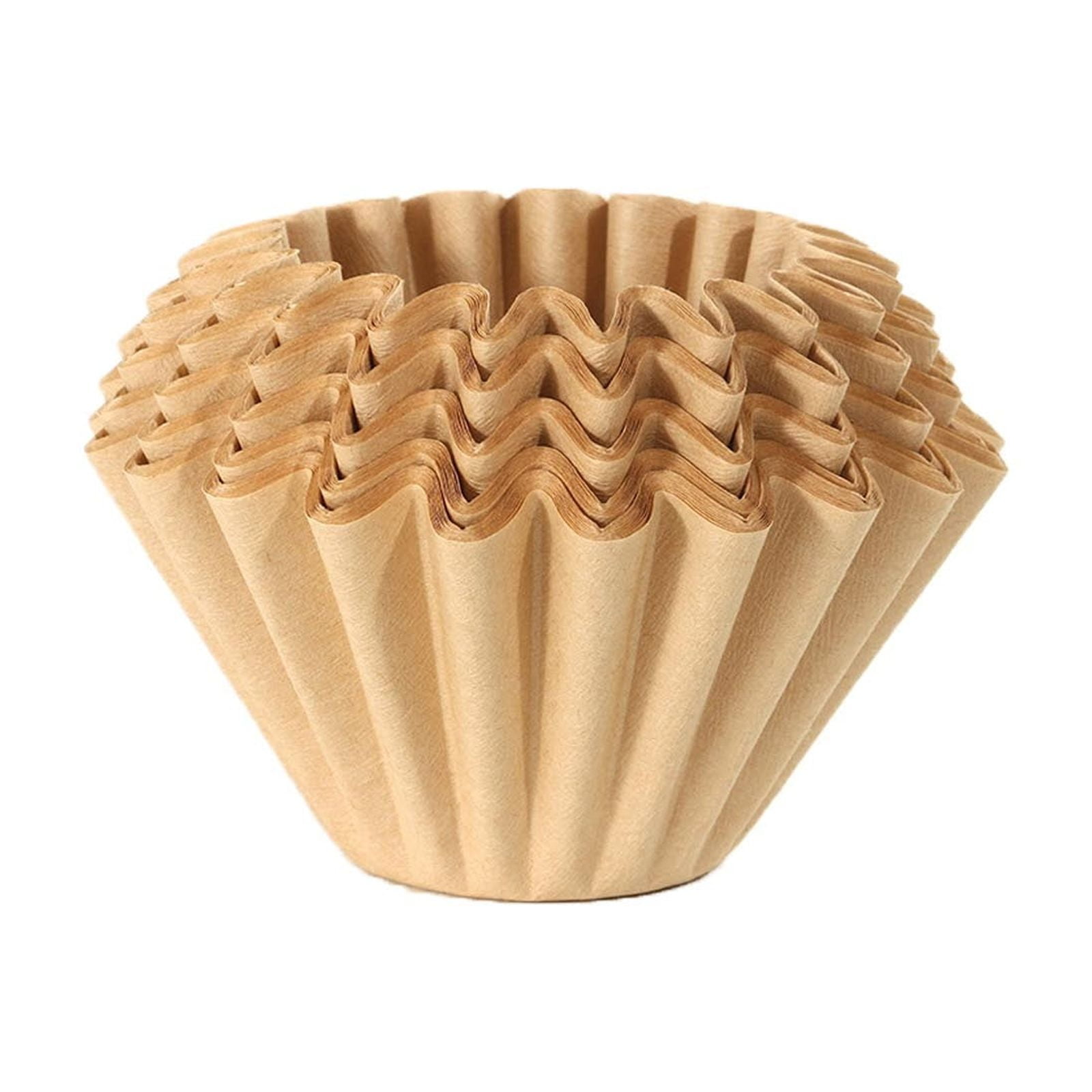 50-Pack Round Coffee Filter Papers – Compatible with Most Coffee ...