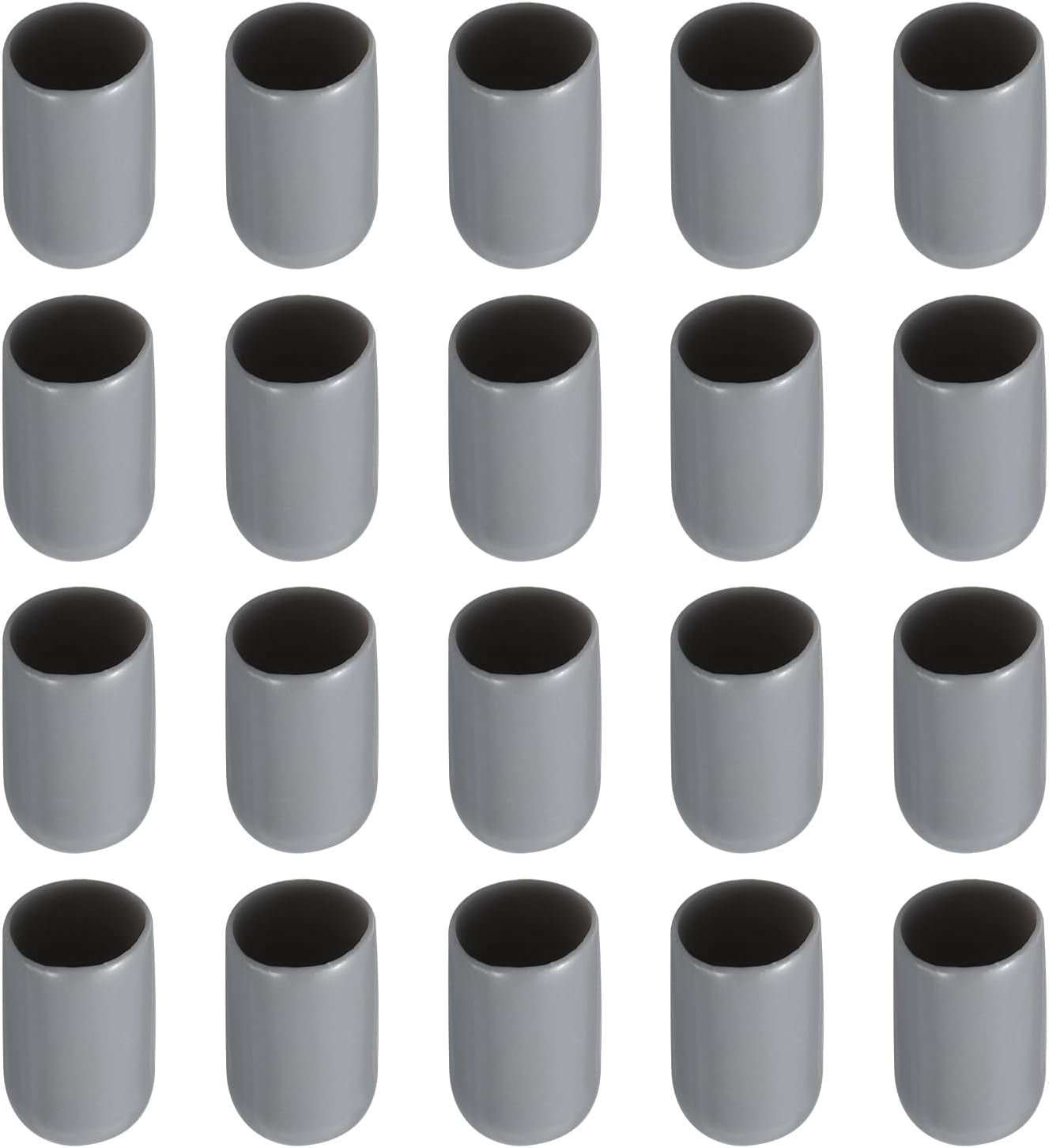 50 Pack Screw Thread Protector Cover Rubber End Caps, [for Screw, Bolt ...