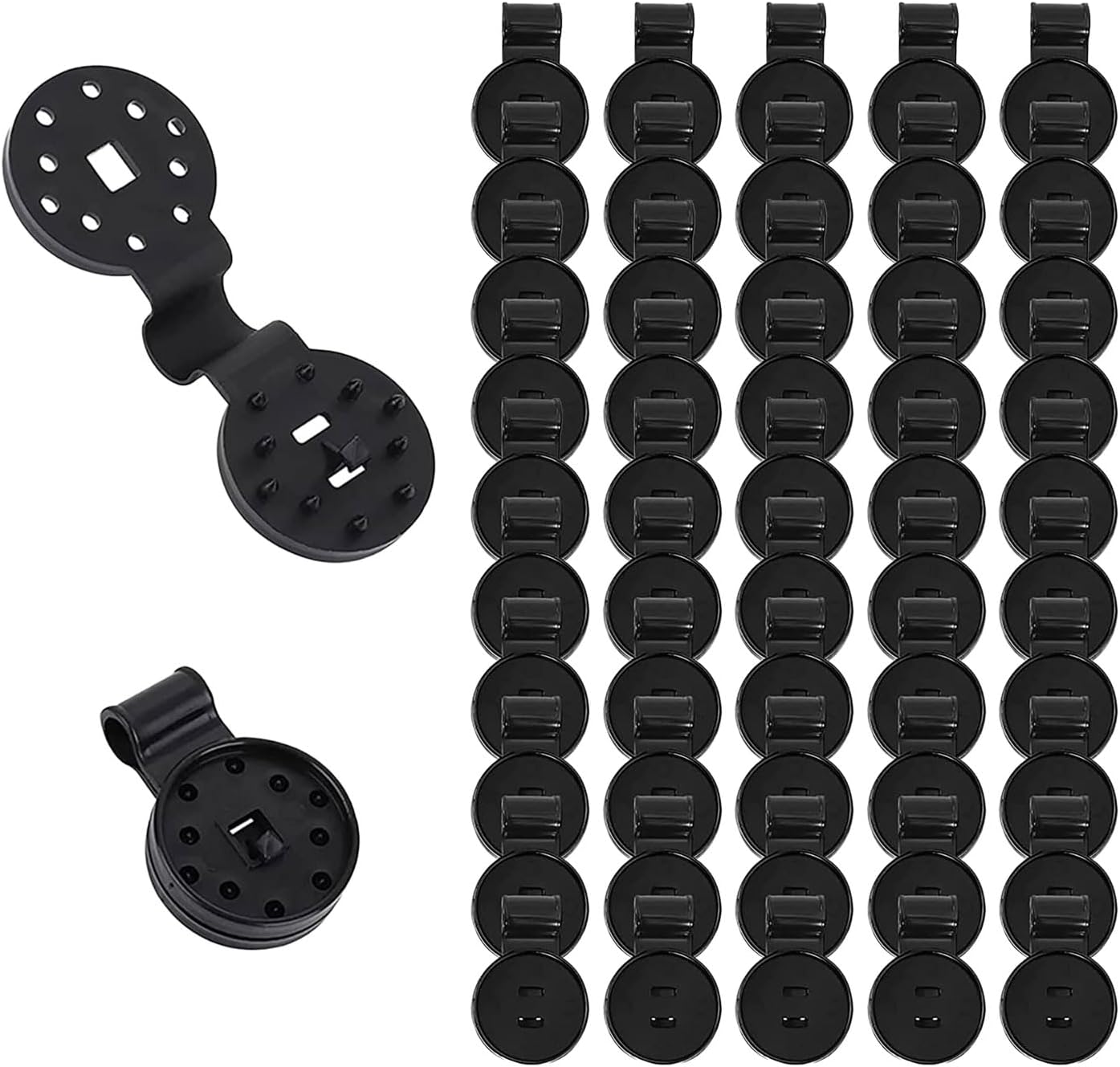 50 Pack Shade Cloth Heavy Duty Lock Grip, 2023 New Shade Cloth Fix ...