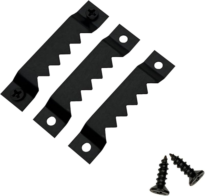 50 Pack Small Sawtooth Picture Hangers - Steel Picture Hanging ...