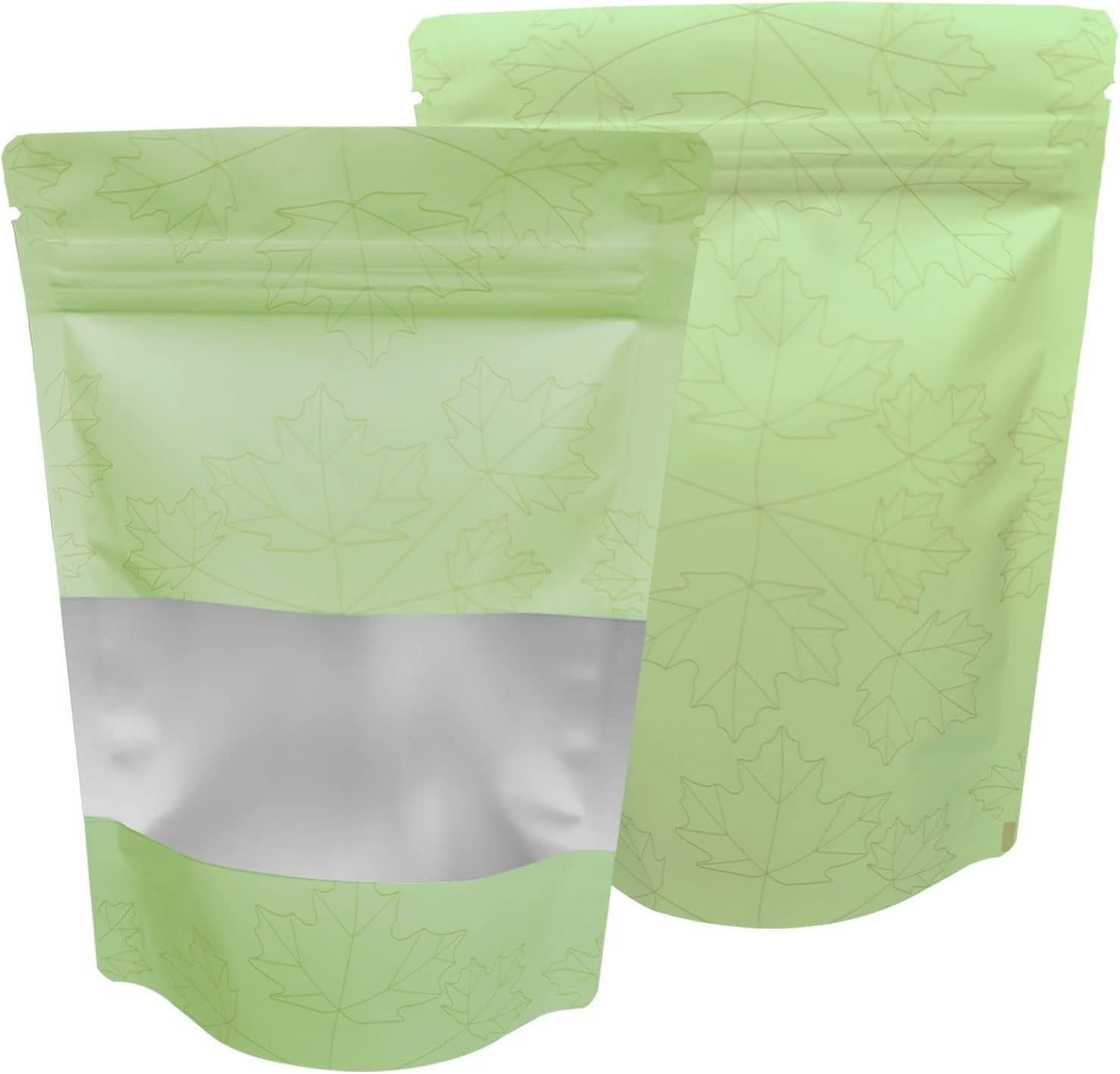 50 Pack Smell Proof Mylar Bags 5x7 Inch Resealable Food Storage Bags ...