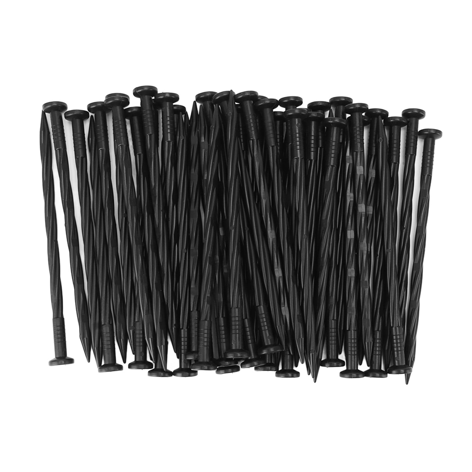 50 Pack Spiral Nylon Edging Stakes - Perfect for Landscaping, Paver ...