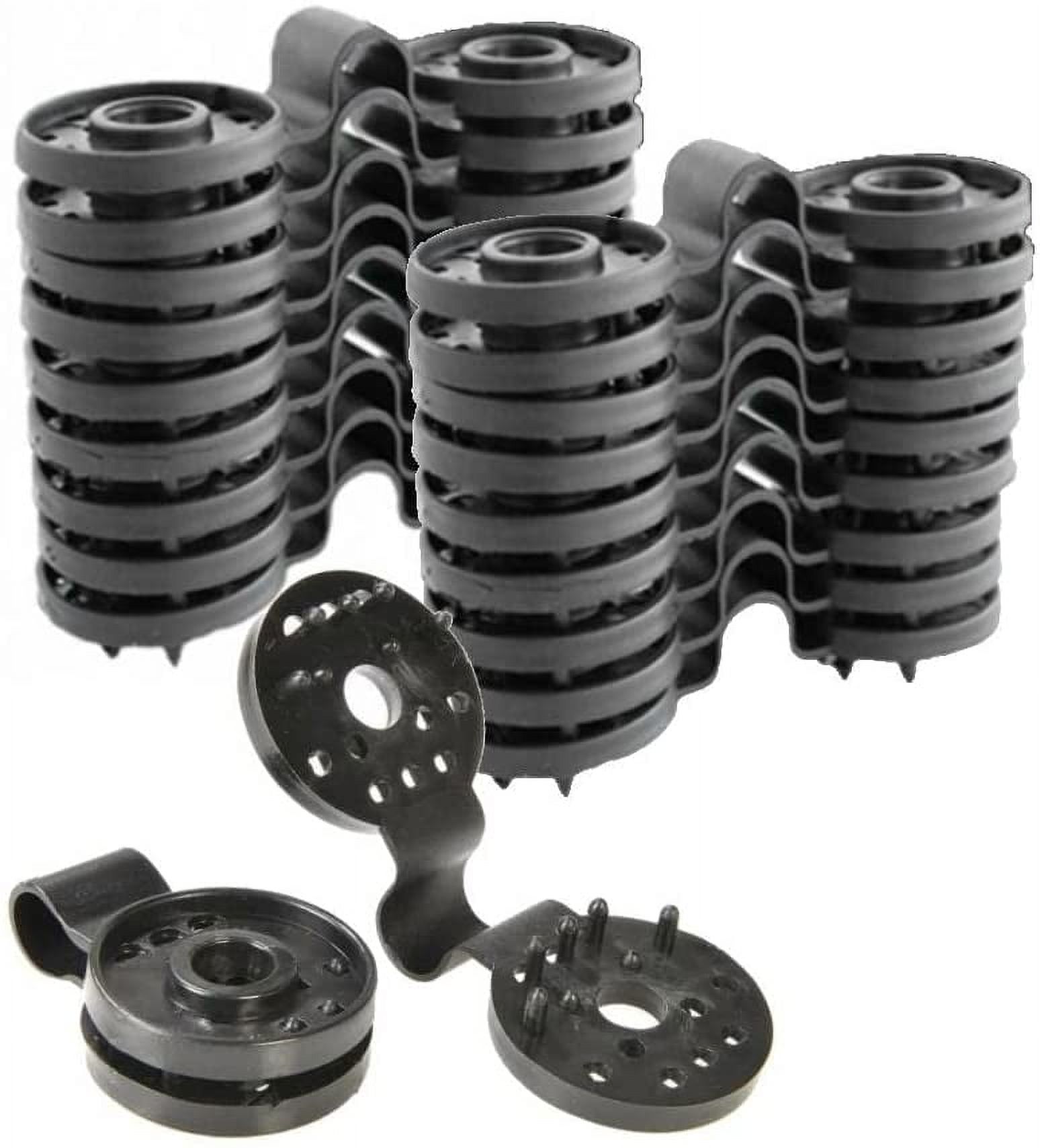 50 Pack UV Treated Fixing Clips, Privacy Screen Fixing, for Hail ...