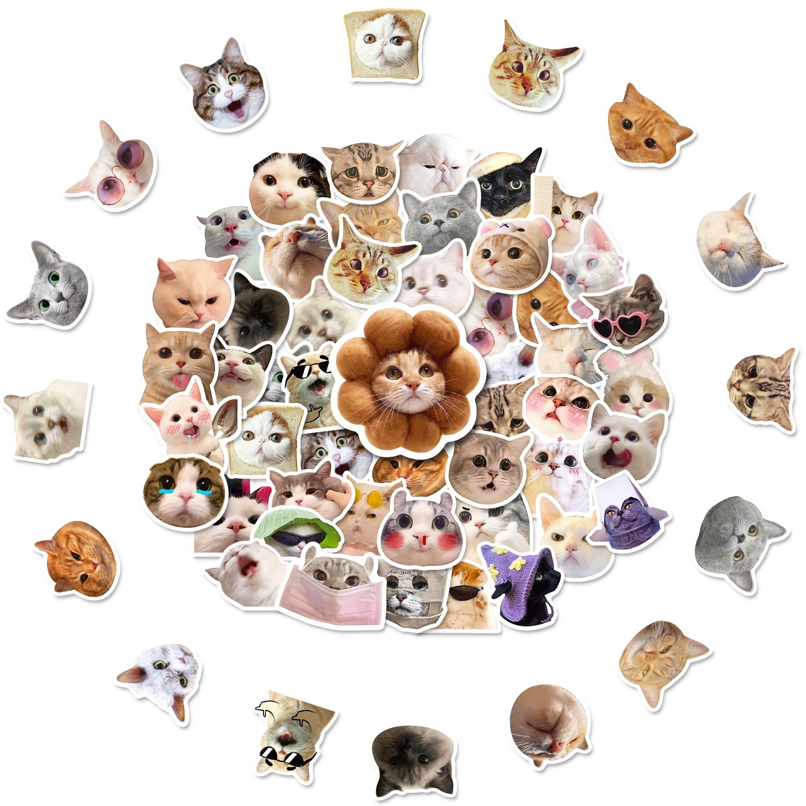 50-Pack Unicorn Waterproof Stickers - Trendy and Unique DIY Decorative ...