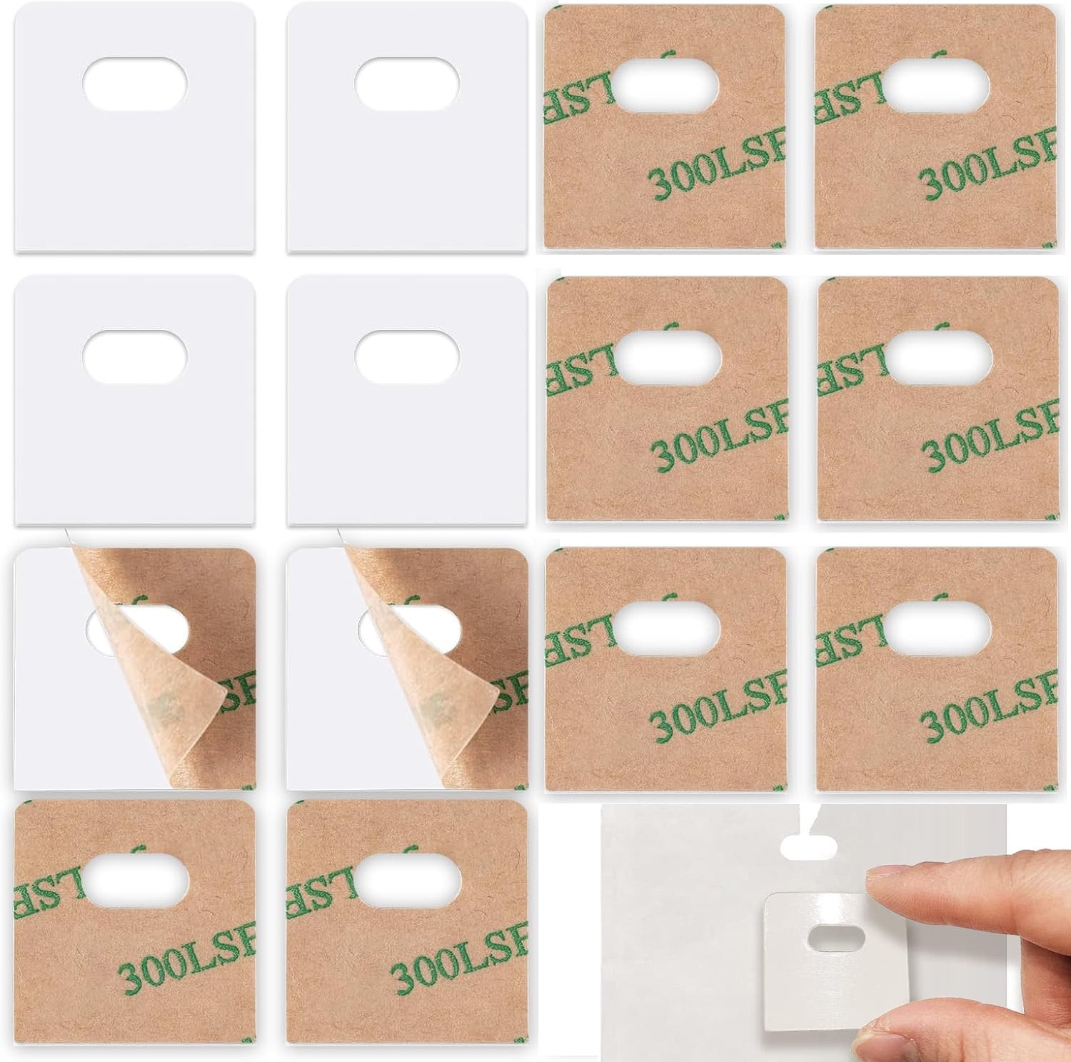 50 Pack Vertical Blind Repair Tabs,Happon Clear Vertical Blind Repair ...