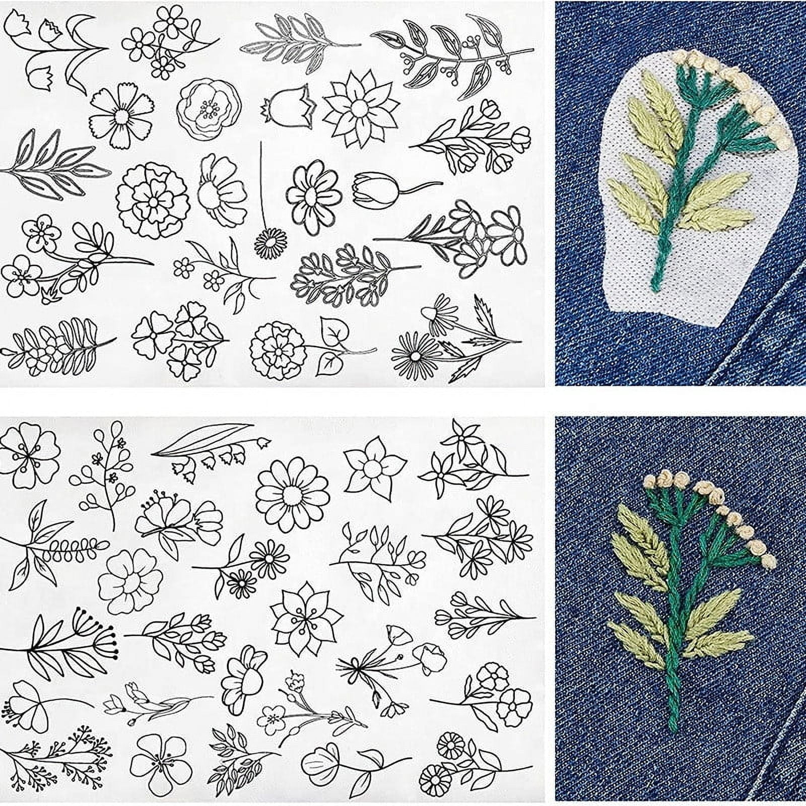1-Pack Water Soluble Embroidery Stabilizer Sheets Washable Tear-Off ...