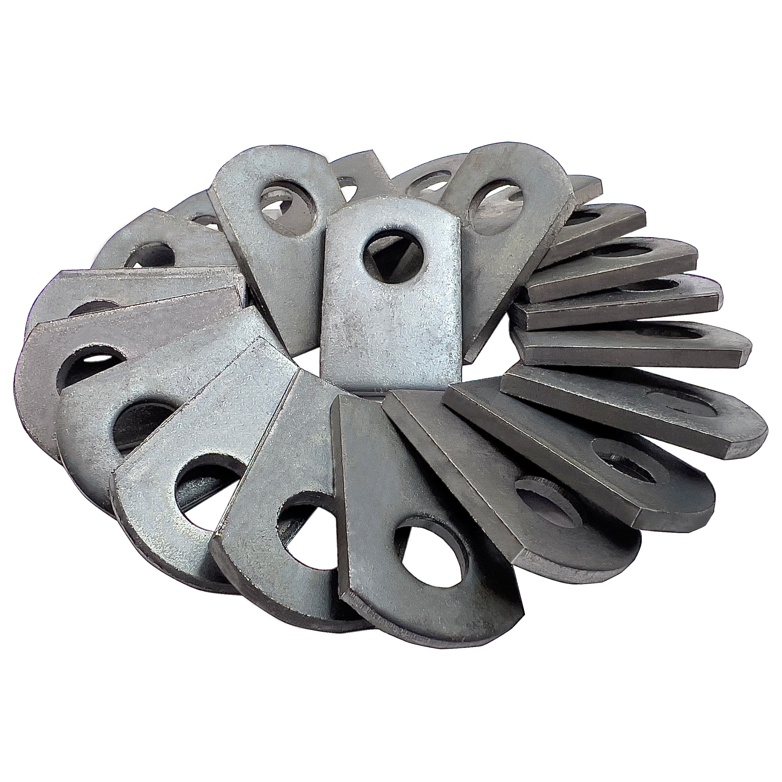 50 Pack - Welding Tabs Metal Weld On Steel Tab 1" x 1-1/2" x 1/8 ...