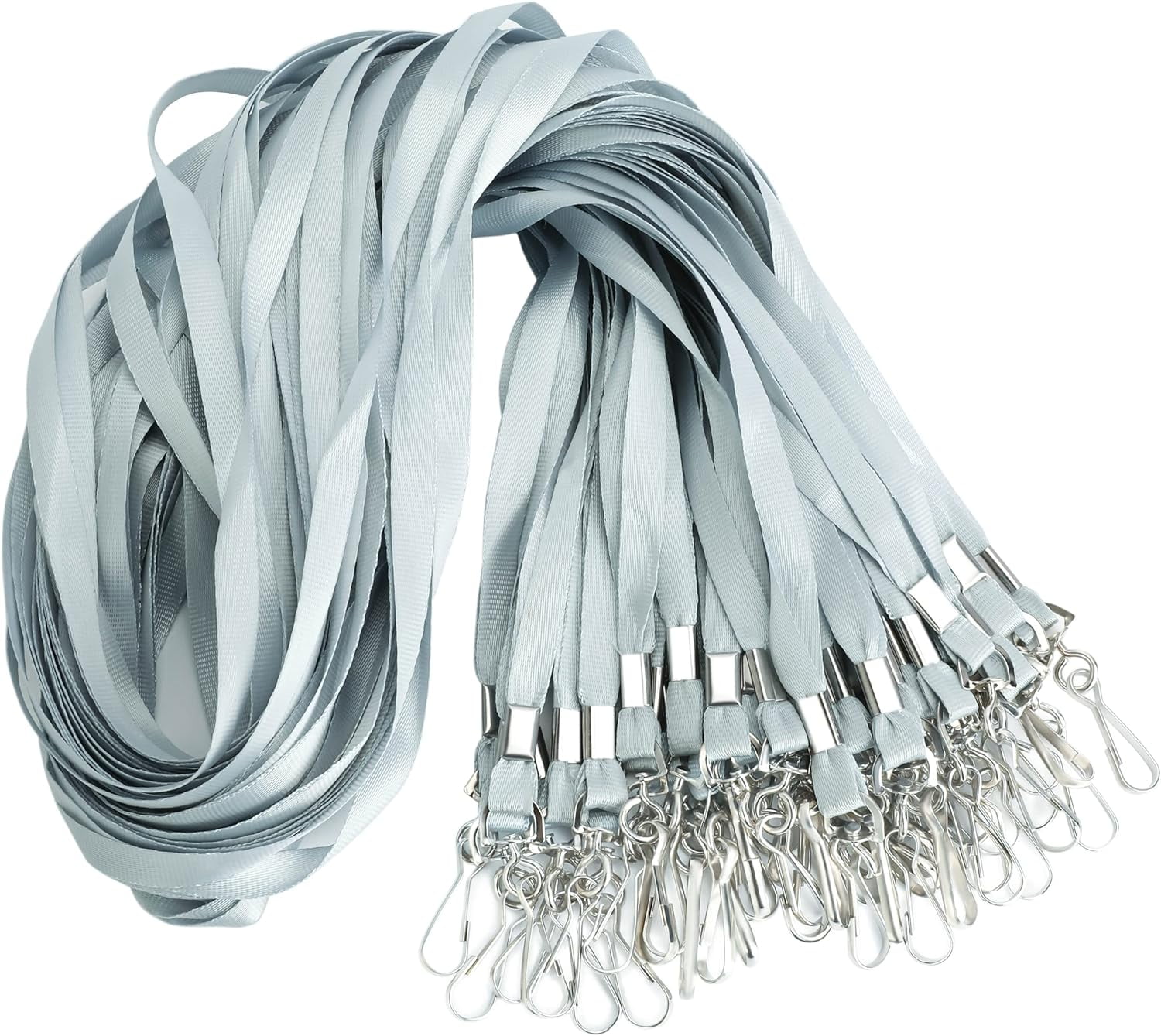 50 Pack black lanyards Lanyards for Id Badges Lanyards Safety Badge ...