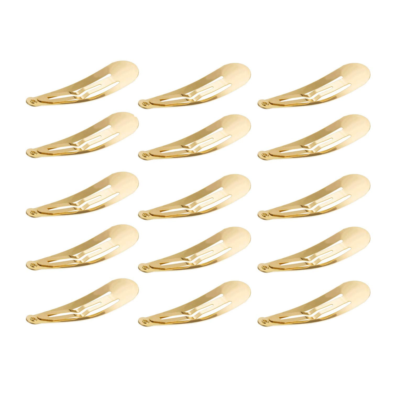 50 Pack of Snap Hair Clips Hair Barrettes for Kids, Girls and Women, 50 ...