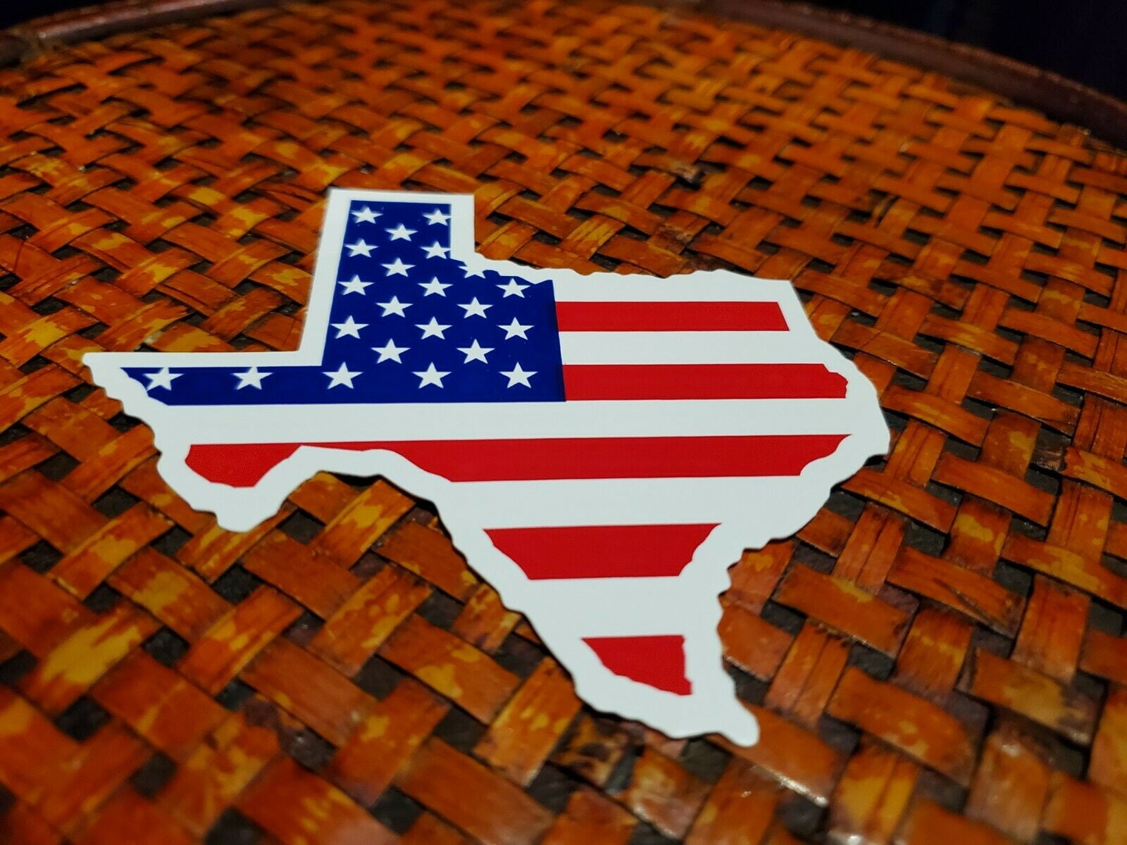 50 Pack of Texas Map USA Bumper Stickers - Walmart.com