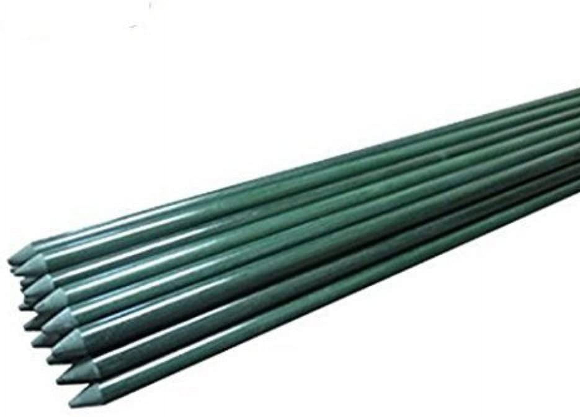 50 Packs 4 Feet Plant Stakes, 5/16 Inch Dia Garden Stakes, Garden Poles ...