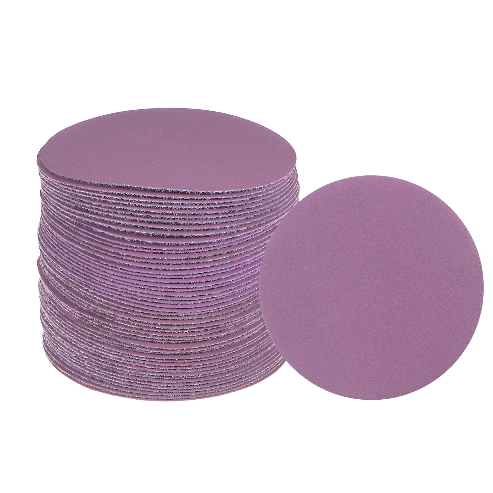 50 Packs 600 Grit Purple Sanding Discs 3 Inch Hook and Loop Circular ...