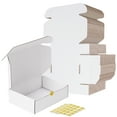50 Packs 7x5x2 Shipping Boxes,Cardboard Boxes for Small Business ...