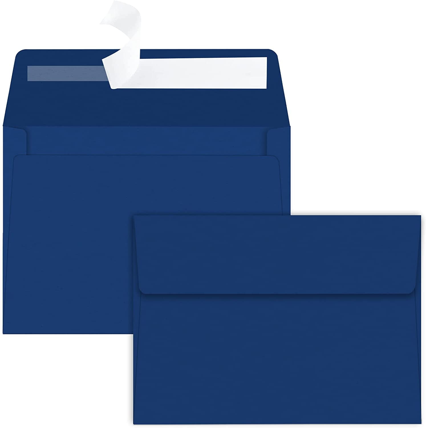 50 Packs of A7 envelopes for invitation, 5x7 envelopes for Cards-Self ...