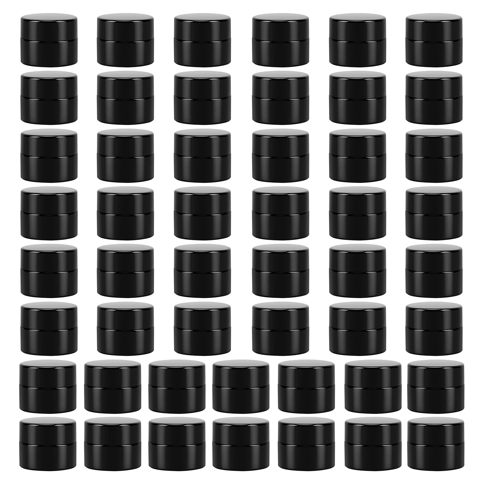 (50 Packs) Green Nexus 5g/5ml UV Protection Glass Jars for Lip Balm ...