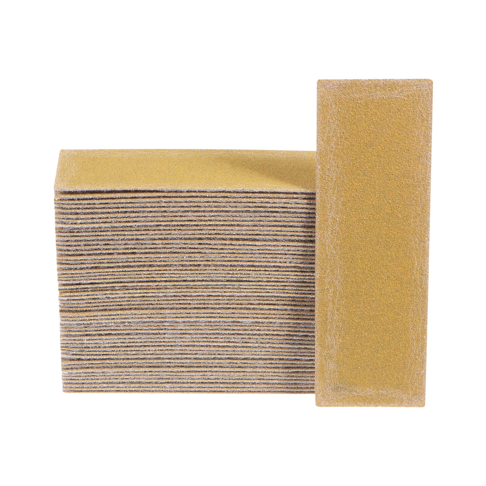 50 Packs Micro Detail Sander Paper 120 Grit 3.5 x 1.2 Inch Finger ...