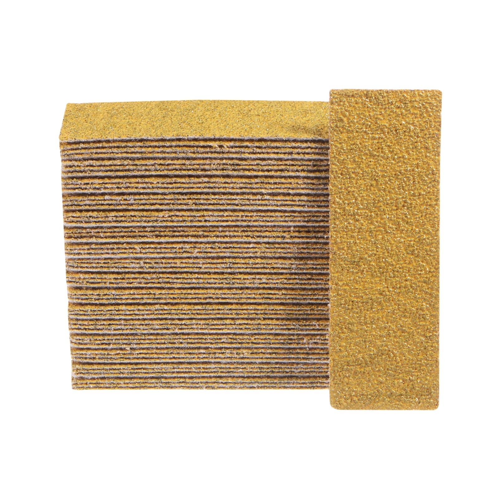 50 Packs Micro Detail Sander Paper 40 Grit 3.5 x 1.2 Inch Finger Sander ...