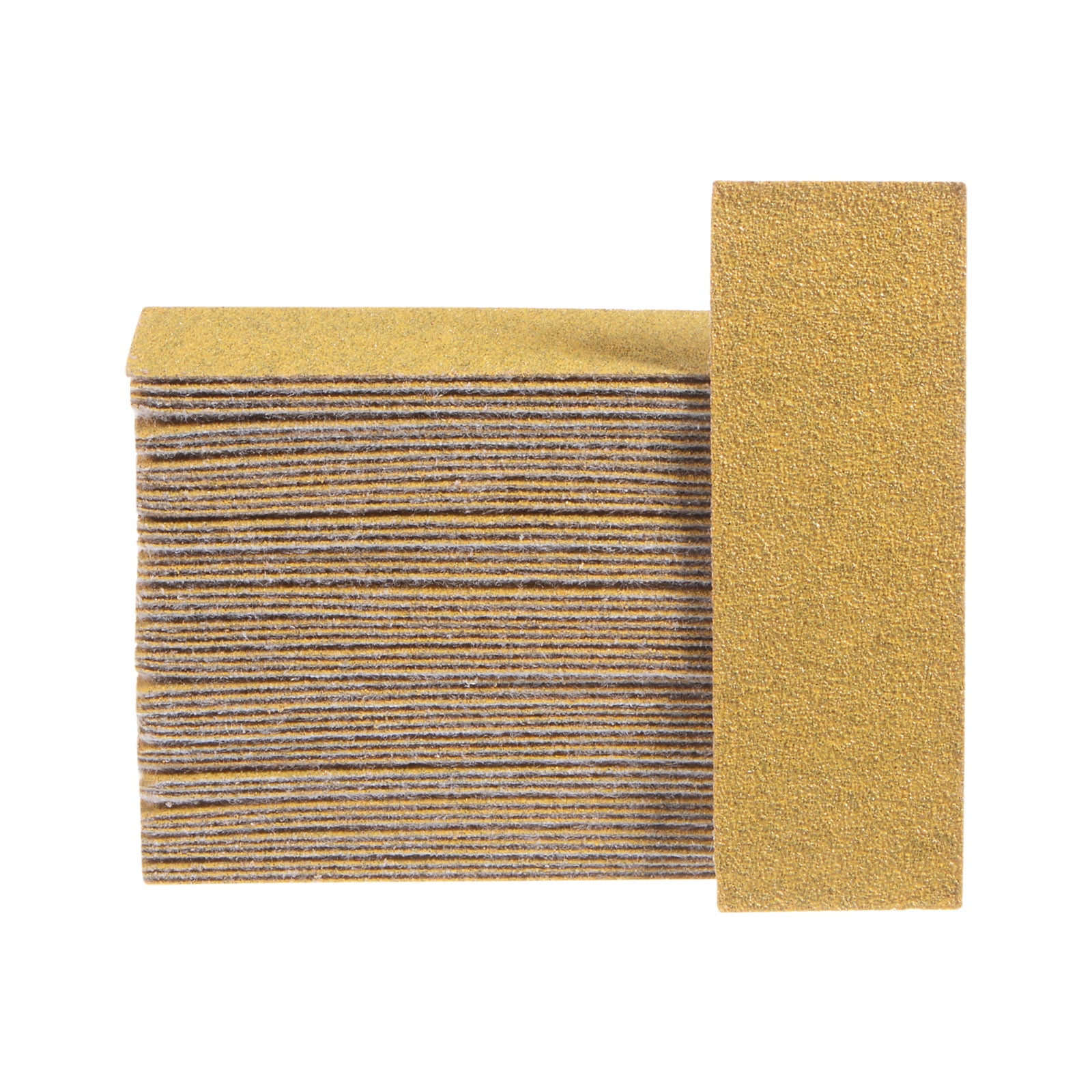 50 Packs Micro Detail Sander Paper 80 Grit 3.5 x 1.2 Inch Finger Sander ...