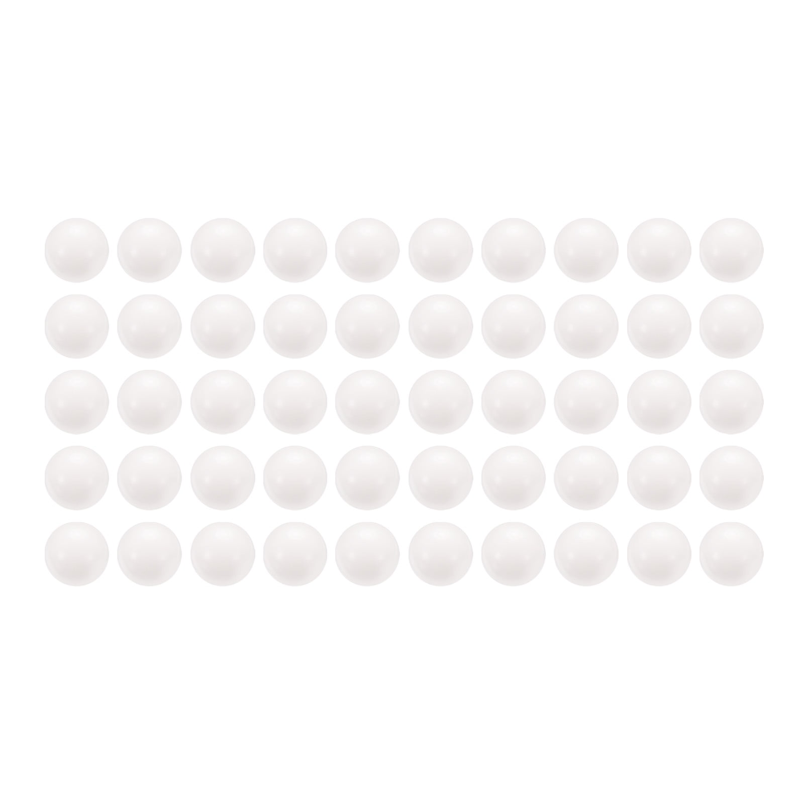 50 Packs POM Bearing Balls 12mm Solid Plastic Bearing Balls, Precision ...