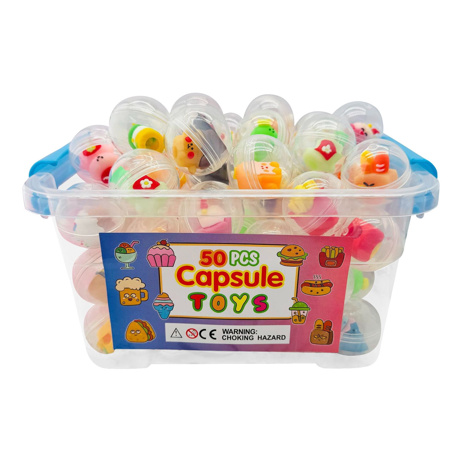 50 Packs Party Favors Slow Rising Stress Relief Squishies for Kids ...