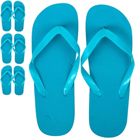 50 Pairs of Bulk Wholesale Flip Flop Sandals for Women, Weddings, House ...