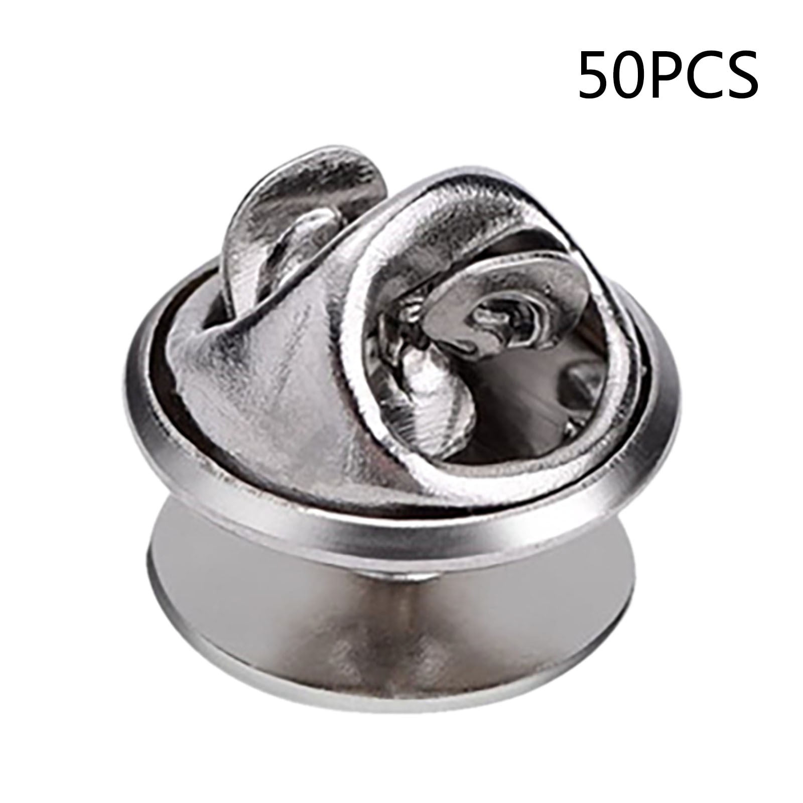 50 Pairs Tie Blank Pins With Butterfly Clutch Backs For Craft Making ...