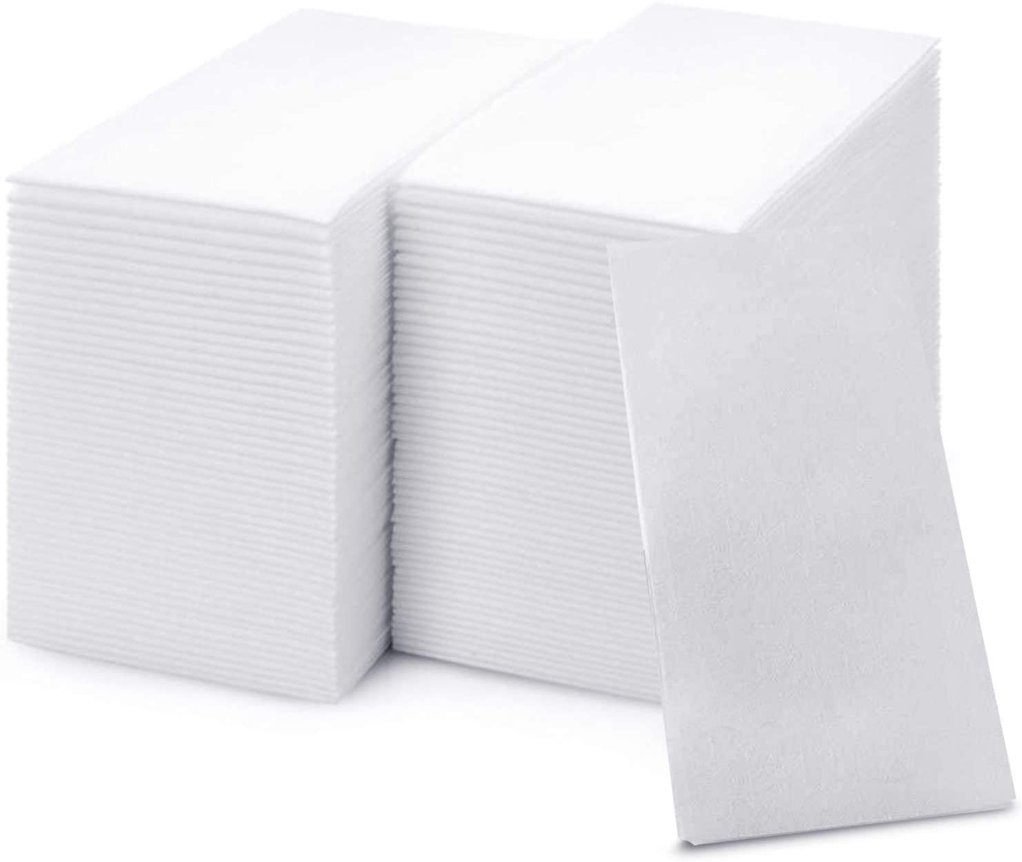 50 Paper Towels Cloth-Like Hand Tissue Paper Napkins, Disposable Hand ...