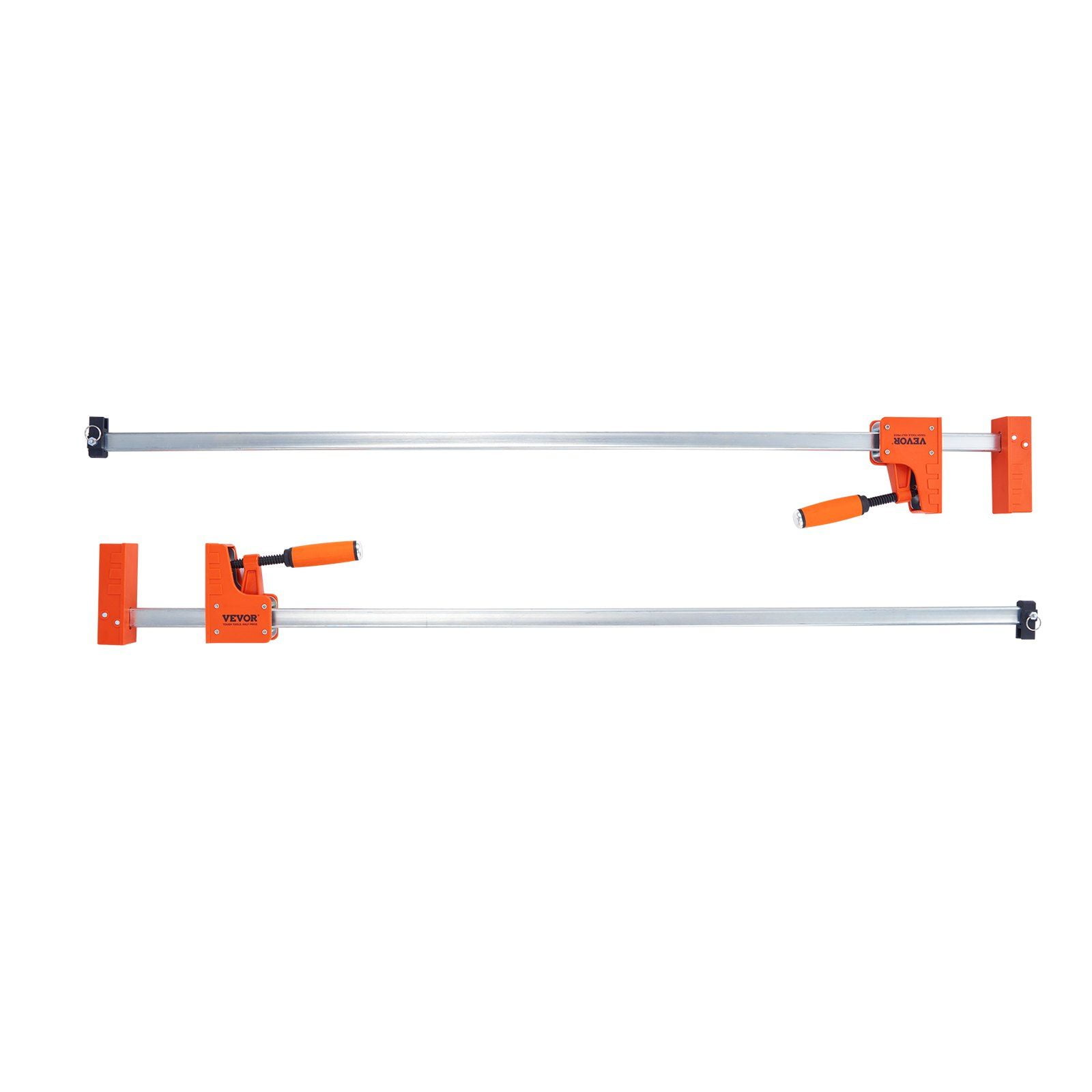 50" Parallel Bar Clamps, 2-Pack, 1100 lbs Load, High-Strength Plastic ...