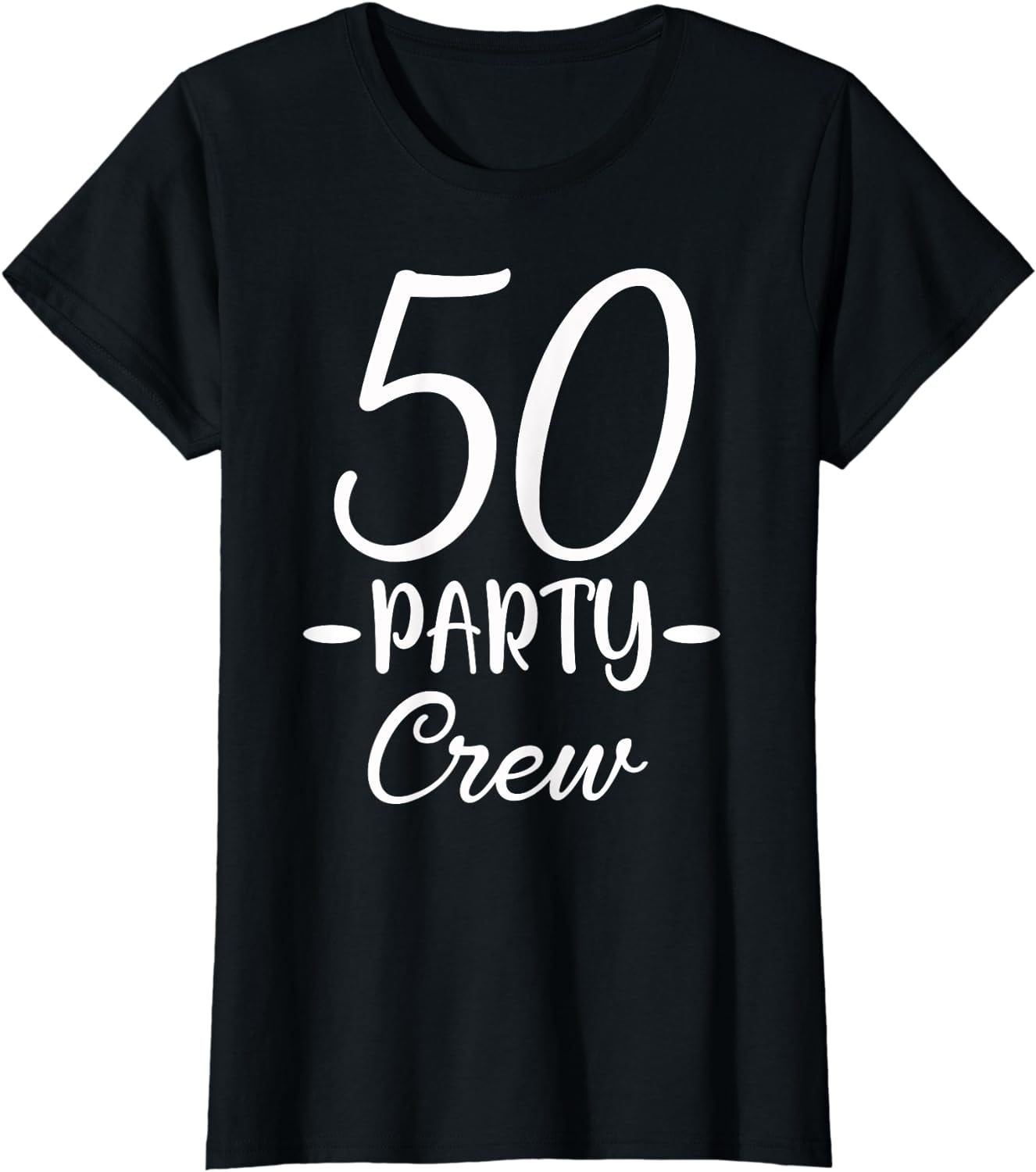 50 Party Crew 50th Birthday Group Friends Drinking Beer T-Shirt ...