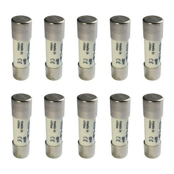 50 Pcs 1000 Fuse Solar PV Explosion-Proof Fuse Silver - 15A - Walmart.com