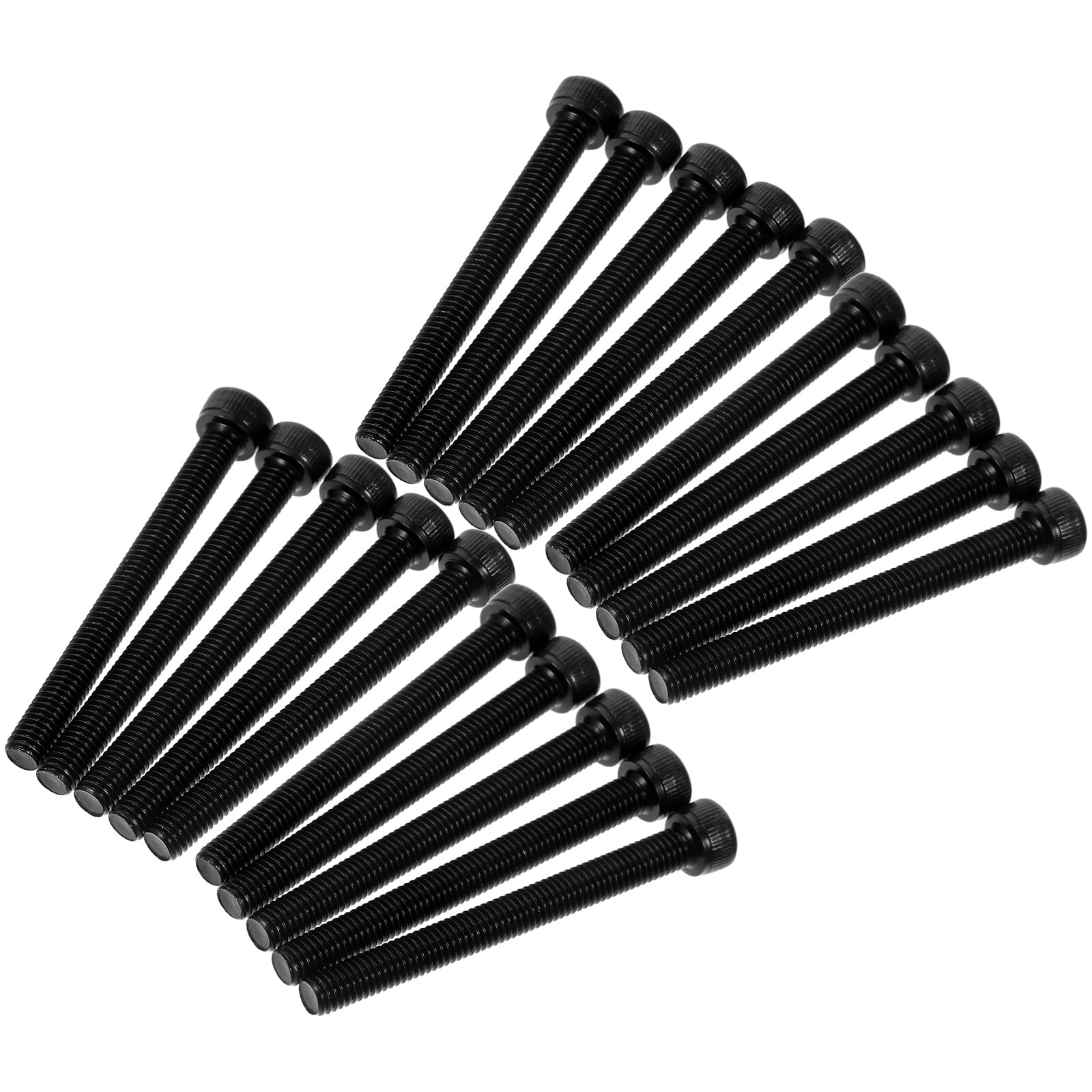 Raindrops Black Steel Head Bolts for Car Use High-Strength Machine ...