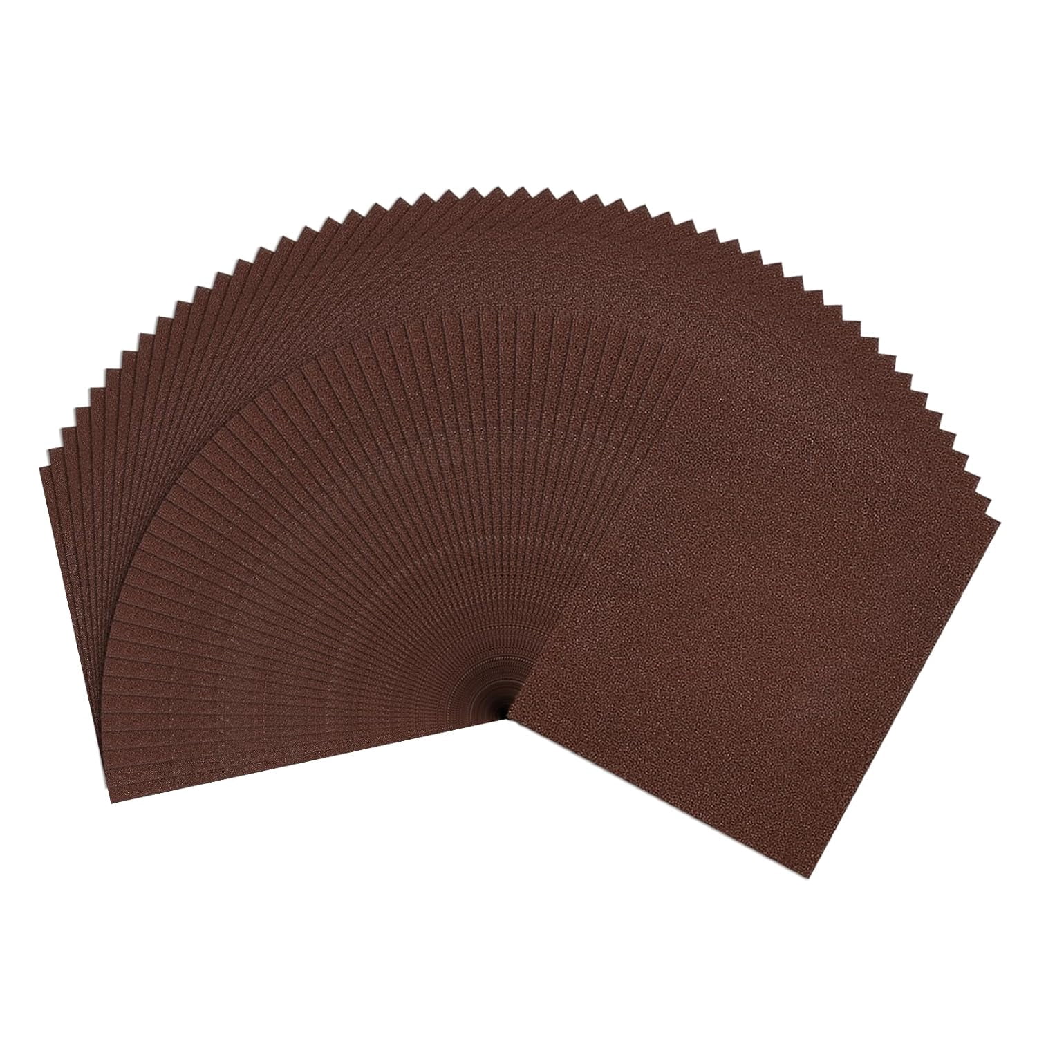 50 Pcs 120 Grit Sandpaper, 9 x 11 Inch Sand Paper Alumina Abrasive ...