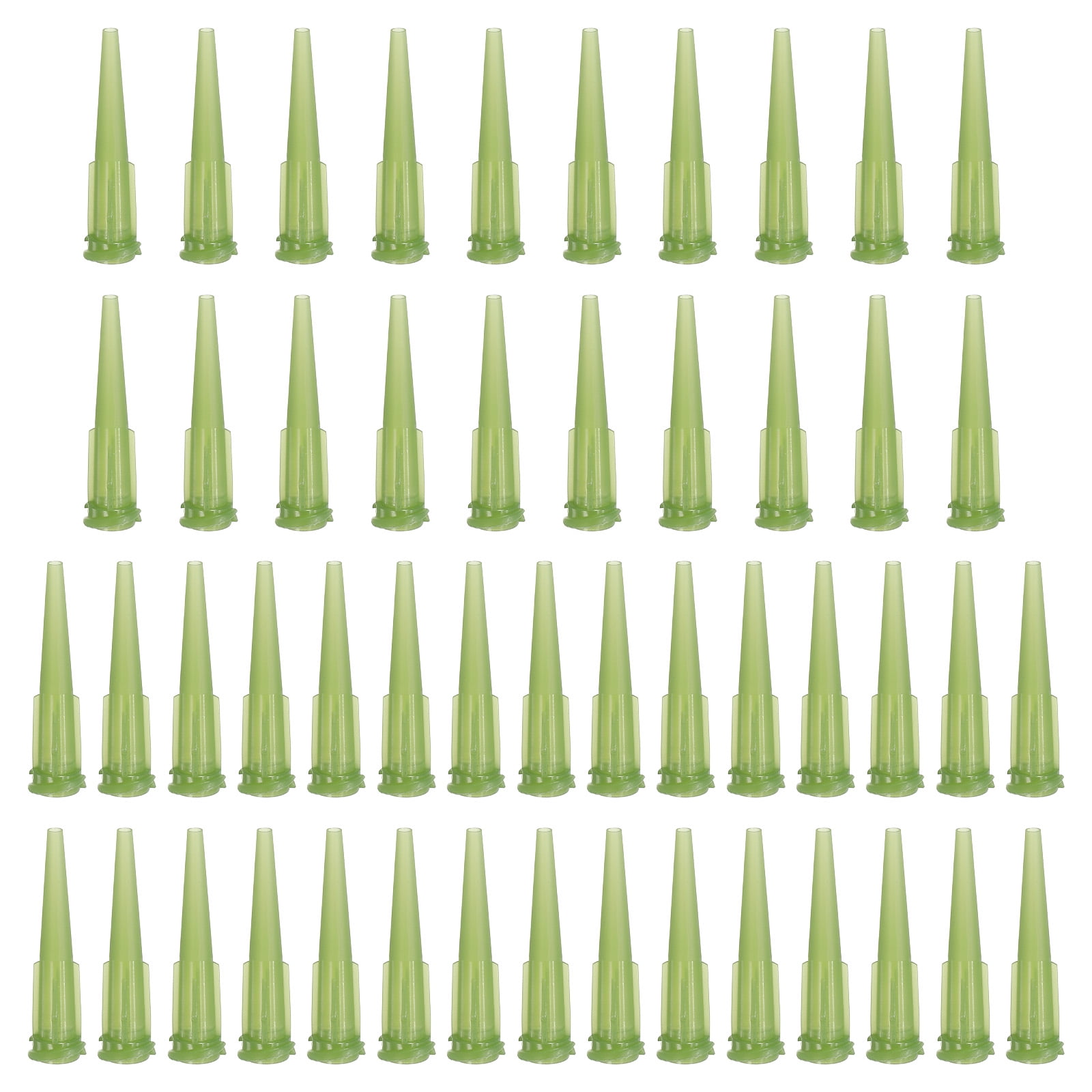 50 Pcs 14G Plastic Blunt Tip Tapered Dispensing Needle for Adhesives ...