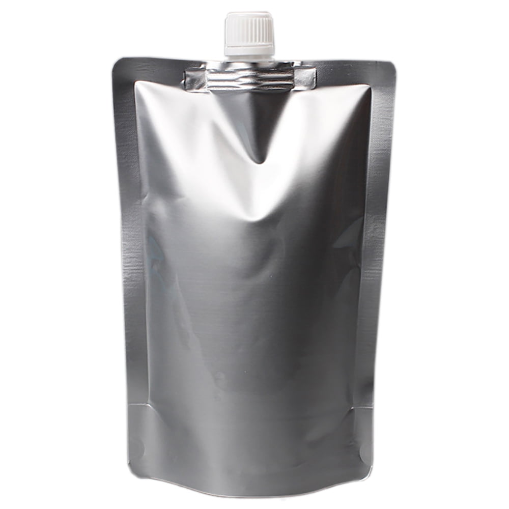 50 Pcs 17OZ Foil Spout Stand Up Pouch, Good For Body Lotion, Milk Bath ...