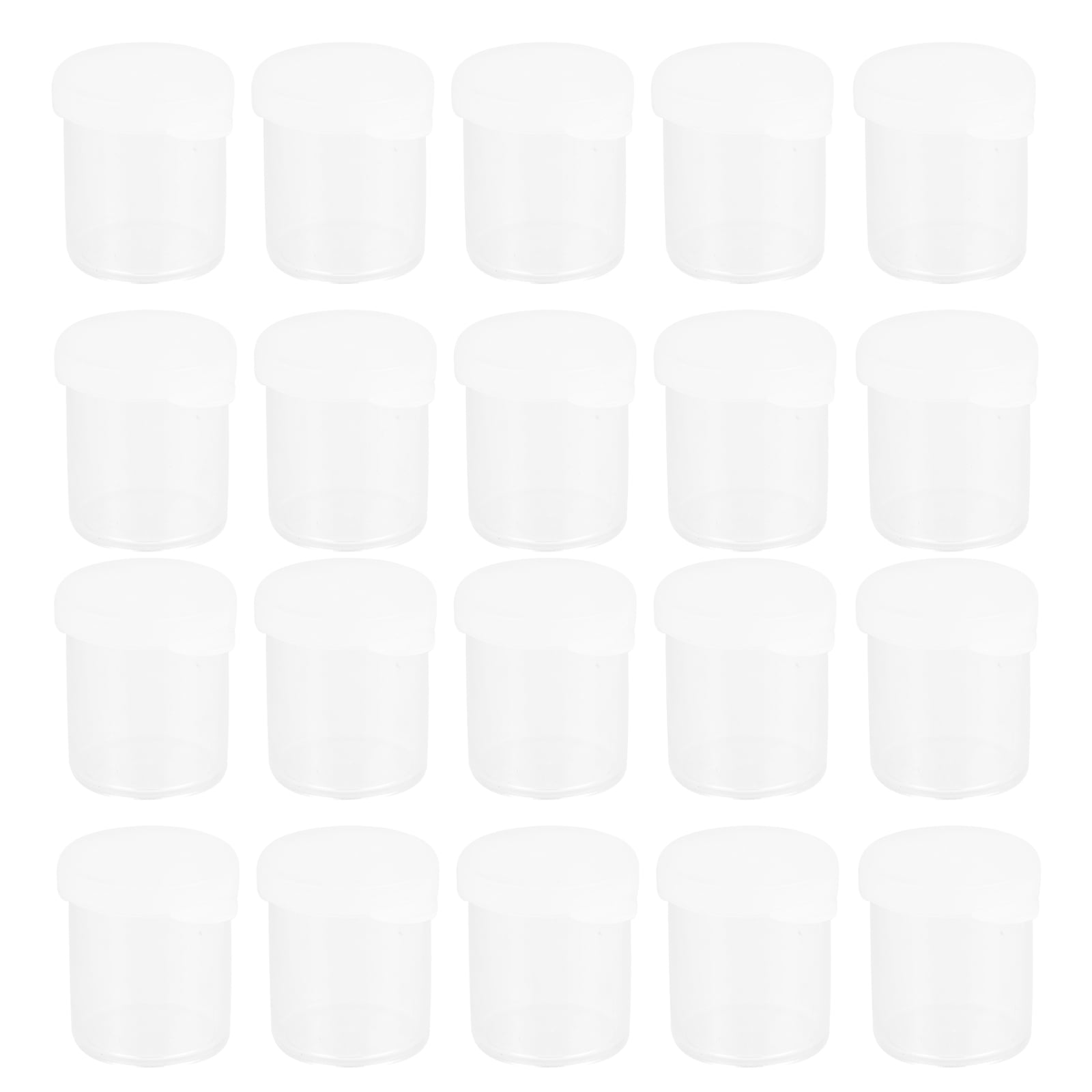 50 Pcs 25ml Storage Box Small Pigment Container Paint Case Single Mini ...